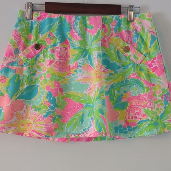Lilly Pulitzer | Shorts | Lilly Pulitzer Madison Skort In Sunshine ...